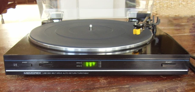 MEMOREX LAB 350 Auto Return Hifi Belt Drive Turntable £34.99 - PicClick UK