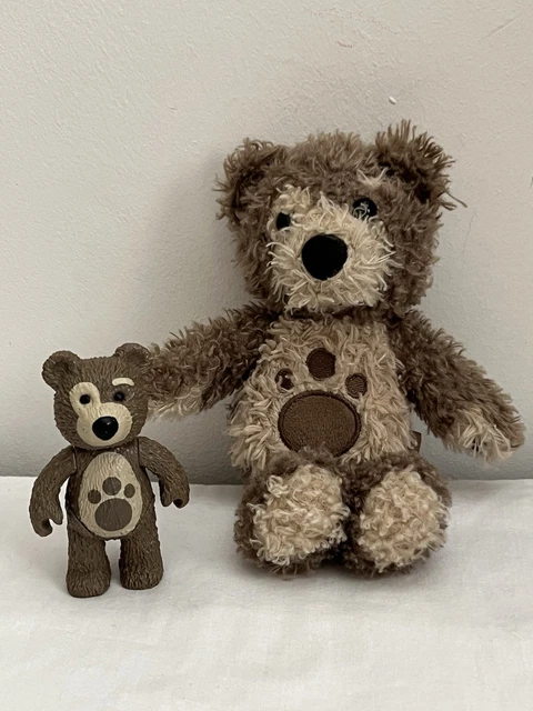 LITTLE CHARLEY BEAR CBeebies Soft Stuffed Toy Plus Poseable Charley ...