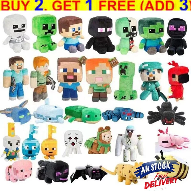 MINECRAFT PLUSH TOYS Dolls Stuffed Animal Soft Plushies Kids Child ...