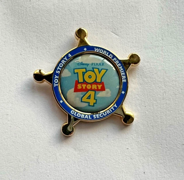 DISNEY WORLD PREMIERE Global Security - Toy Story 4 Sheriff's Badge Pin ...