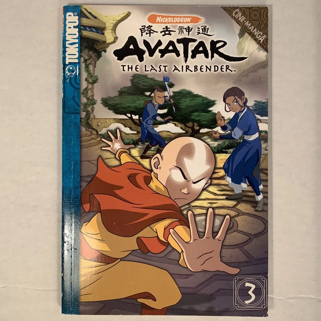 AVATAR THE LAST Airbender Vol 3 Graphic Novel Cine-Manga TokyoPOP 2006 ...