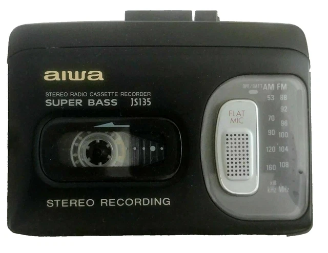 AIWA WALKMAN STEREO Cassette Player Recorder JS135 (Very Rare) £149.00 ...