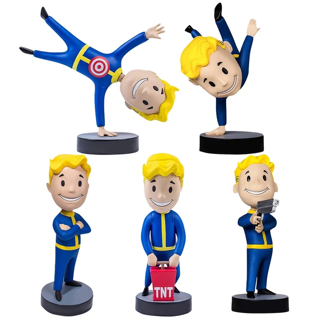 FALLOUT 4 SERIES Vault Boy Bobble Head Doll PVC Figure Collectible Toy ...