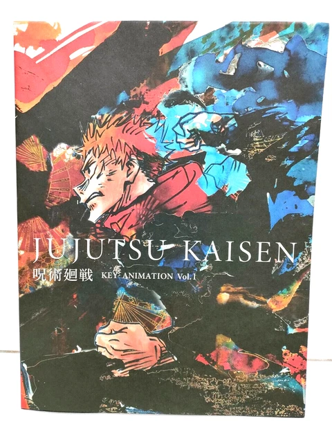 JUJUTSU KAISEN ART Book KEY ANIMATION Vol.1 Japan limited Anime Book ...