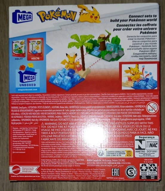 MEGA LEGO POKÉMON PIKACHU Aventure A La plage NEUF EUR 8,00 - PicClick FR
