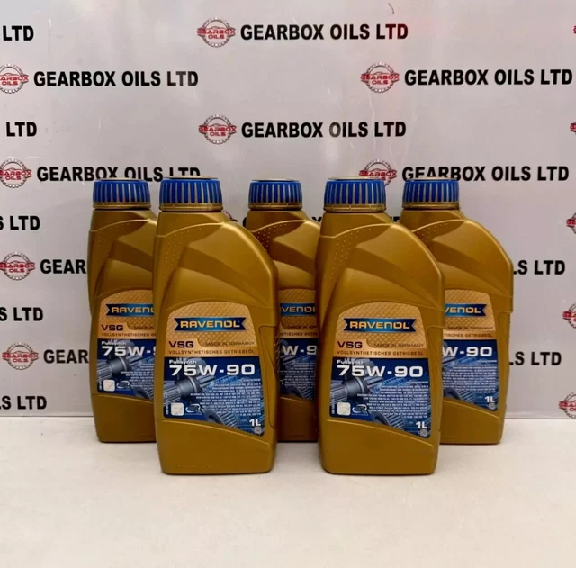 MERCEDES BENZ MANUAL Transmission Gearbox Ravenol 75W90 Synthetic Oil ...