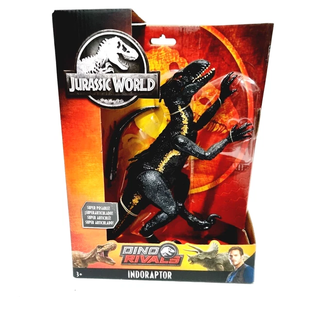 MATTEL JURASSIC WORLD Dino Rivals Indoraptor 2018 Action Figure Super ...