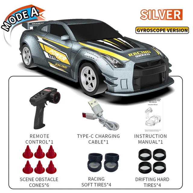 JJRC 1/64 SCALE RC Drift Racing Car W/ Gyroscope 4WD RTR High Speed Car Toy Gift £21.00 ...