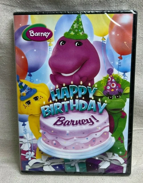 BARNEY HAPPY BIRTHDAY Barney ! DVD Jeff Brooks NEUF scellé EUR 7,64 ...