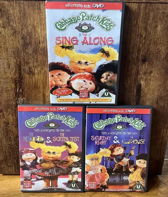 CABBAGE PATCH KIDS DVD BUNDLE - Sing Along- The New Kid, Saturday Night ...