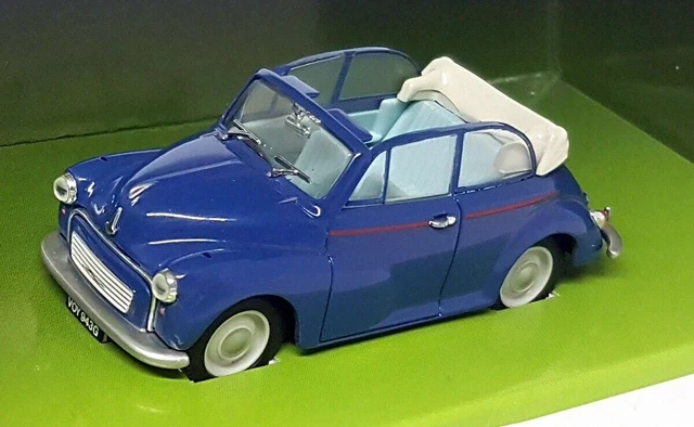 CORGI 1/43 - Lovejoy Morris Minor Convertible Blue Diecast Model Car ...