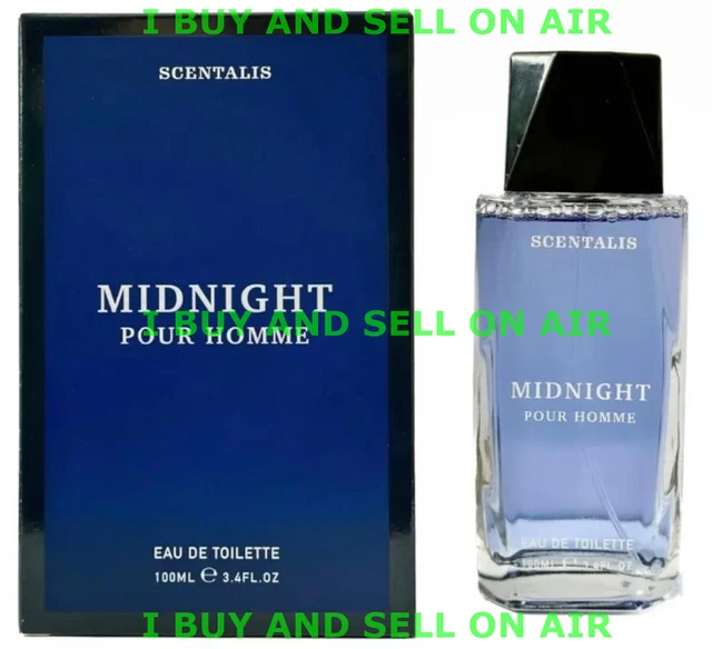 SCENTALIS MIDNIGHT POUR Homme Eau De Toilette Men's Scent Aroma 100ml £ ...
