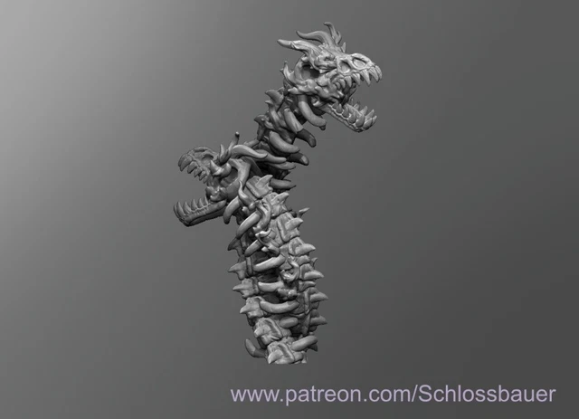 BONE PILLAR DEMON Monster Manual 28mm Scale DND D&D Miniature SBCV £9. ...