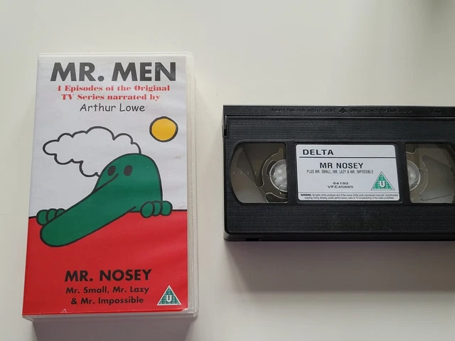 VIDEO VHS MR Men Mr Nosey EUR 17,56 - PicClick IT
