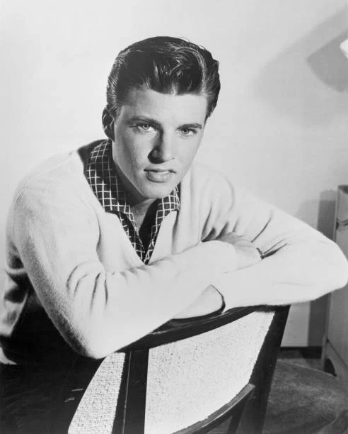 SINGER AND ACTOR Ricky Nelson Poses For A Portrait 1 1958 Old Photo EUR ...