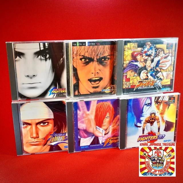 LOT KING OF Fighters 6 KOF 95 96 97 98 99 Kyo PS1 Sony Playstation Japon JP EUR 90,95 - PicClick FR