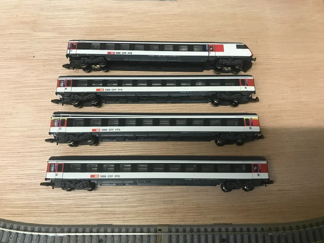 MARKLIN 87456 Z Gauge SBB CFF FFS Mark IV Express Train Passenger Car ...