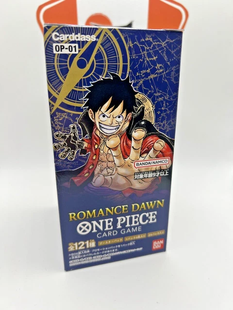 ONE PIECE CARD Game Booster Box Romance Dawn OP01 OP-01 JAP Sealed EUR 112,00 - PicClick IT