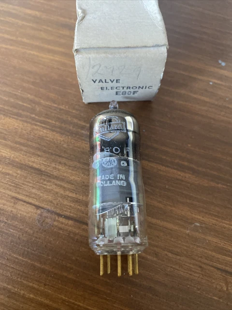 E80F - MULLARD - VALVE TUBE - New old stock - B19 £15.00 - PicClick UK