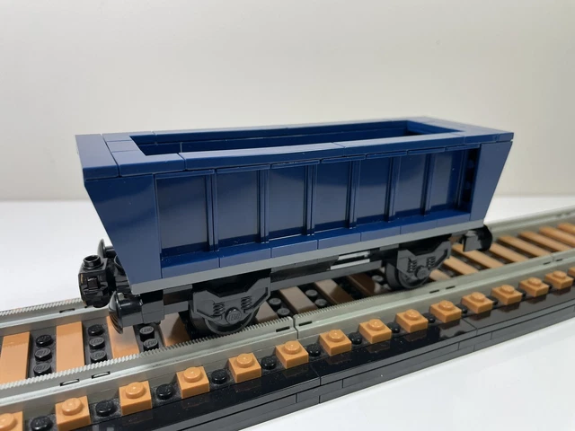 LEGO MOC TRAIN Carriage 12V 9V Town City Trains EUR 28,50 - PicClick FR