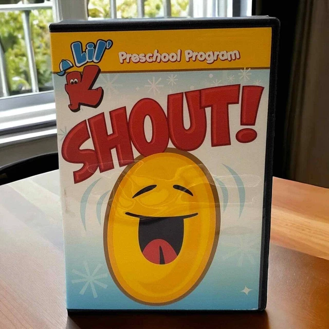 LIL' K PRESCHOOL Program Shout! 5 DVD + CD-Rom Set KidMo Children's ...