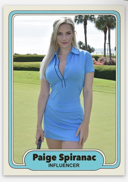 PAIGE SPIRANAC GOLF Ig Model Sexiest Athlete Card $13.47 - PicClick CA