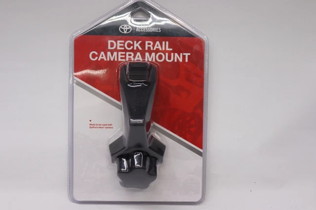 TOYOTA PT767-35163 DECK Rail Camera Mount for GoPro Hero Camera Tundra ...