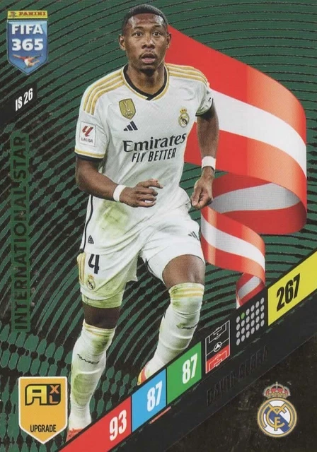 PANINI FIFA 365 Upgrade 2024 IS26 David Alaba Real Madrid EUR 1,00 ...