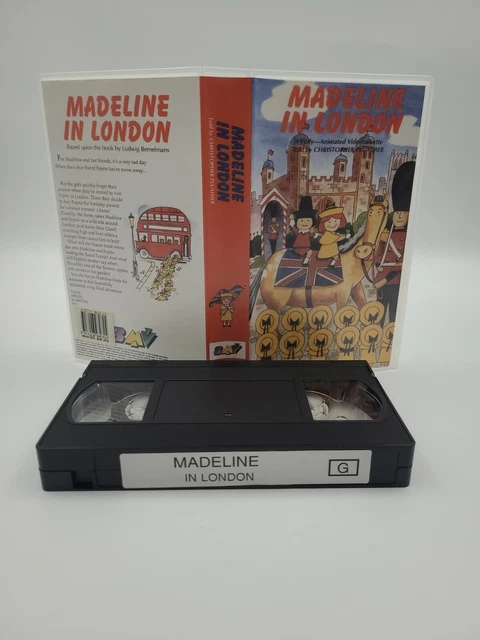MADELINE: MADELINE IN London VHS Tape PAL Video 1998 $19.99 - PicClick AU