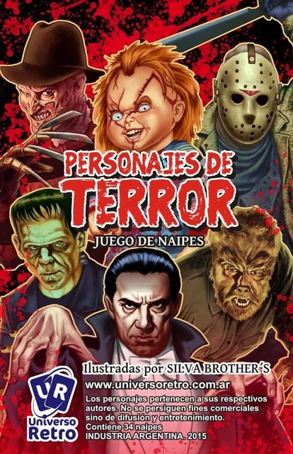 HORROR TRADING CARDS Card Game Deck Complete Custom £31.52 - PicClick UK