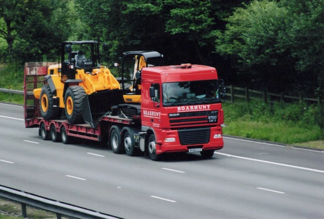 COL PHOTO: BOARHUNT Daf Xf Artic Low Loader Trailer - Dx56 Cfz £1.50 ...