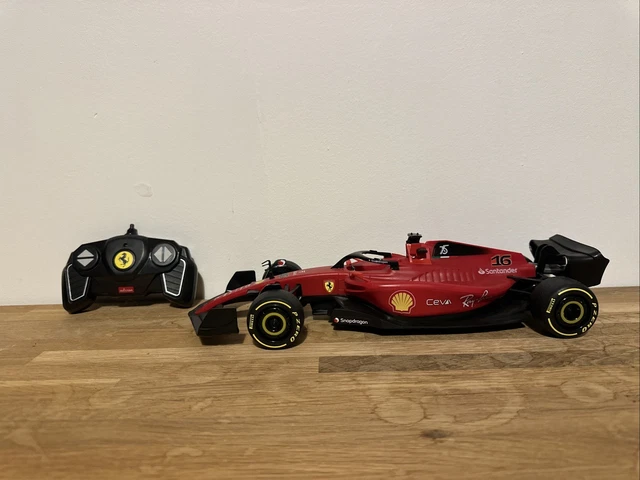 RASTAR 1/12 SCALE Ferrari F1-75 Remote Control Model Car Ferrari F1 RC ...