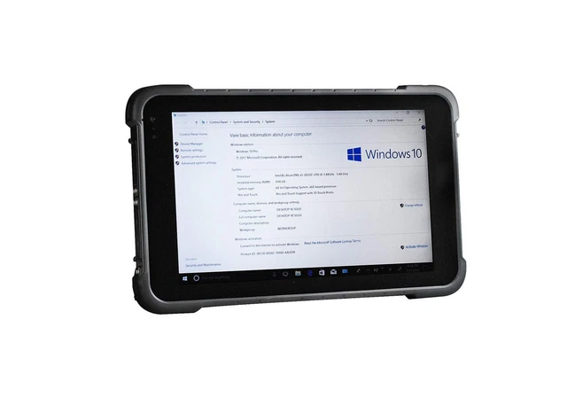 Vanquisher 8 Inch Windows Enterprise Tablet Pc Rugged With Built In