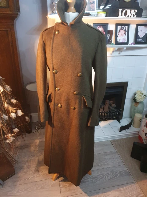 GENUINE WW2 ROYAL Canadian Army Service Corps Greatcoat Great Coat 1940 ...