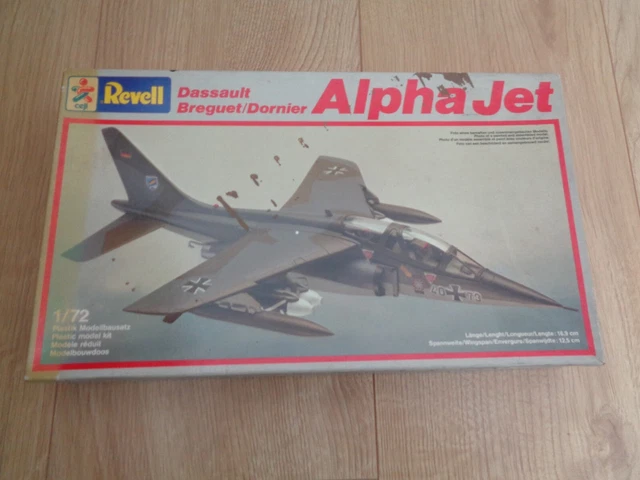 L246 REVELL MODEL Kit 4334 - Dassault Breguet / Dornier Alpha Jet - 1/ ...