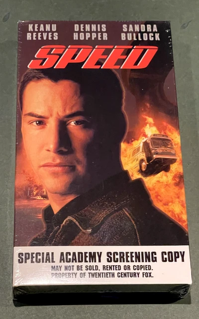 SPEED VHS ACADEMY Screener Oscars Reeves Of John Wick £226.67 - PicClick UK