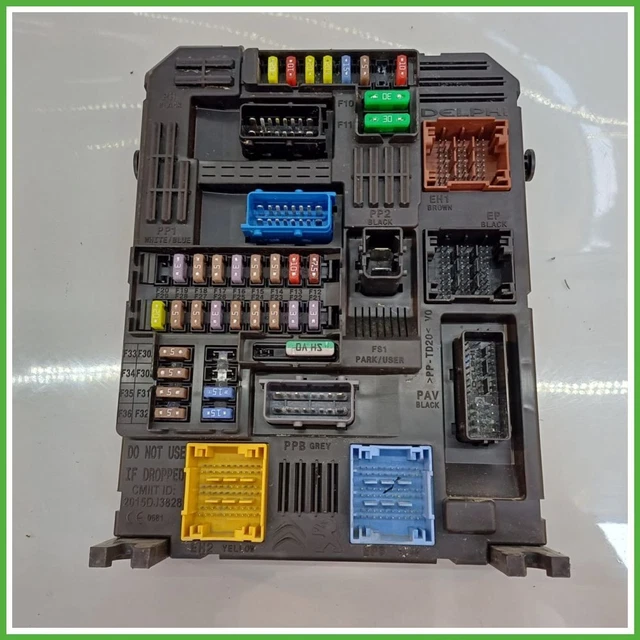 BODY COMPUTER CENTRALINA Modulo BCM BSI CITROEN C3 3a Serie B618 EUR ...