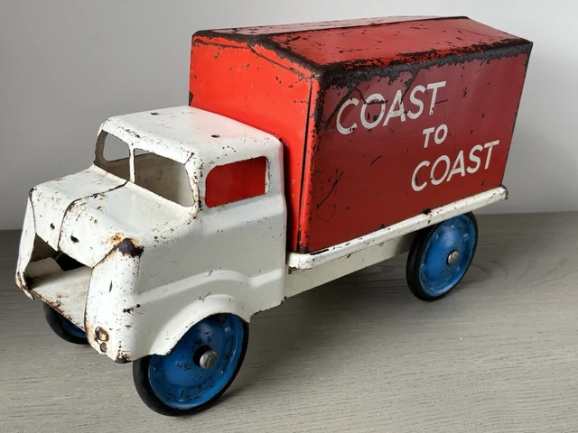 TRI-ANG TRANSPORT TRUCK Lorry Metal 1950s Vintage Toy Man Cave £40.24 ...