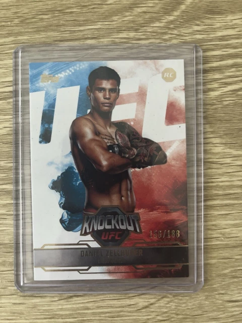 DANIEL ZELLHUBER UFC 2025 Knockout Topps RC #89 /188 MMA $5.00 ...