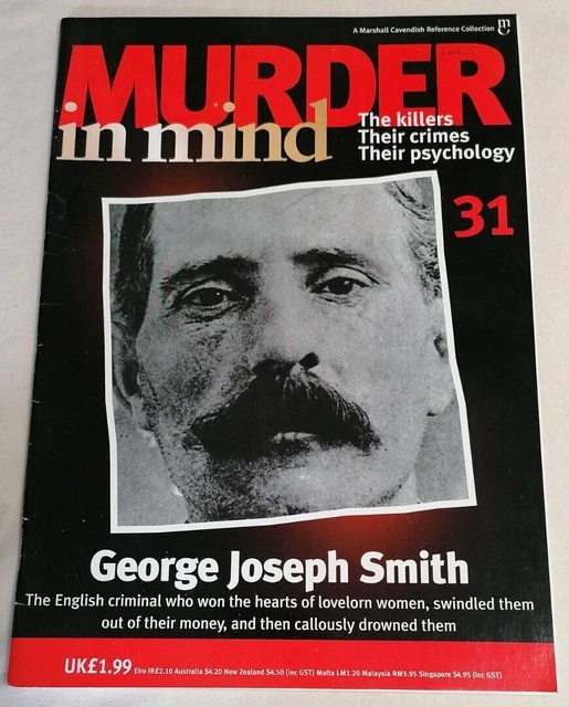 MAGAZINE - MURDER In Mind (Marshall Cavendish) Part #31 George Joseph ...
