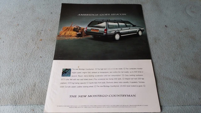 ORIGINAL AUSTIN ROVER Montego Countryman Vintage Magazine Advert £3.29 ...