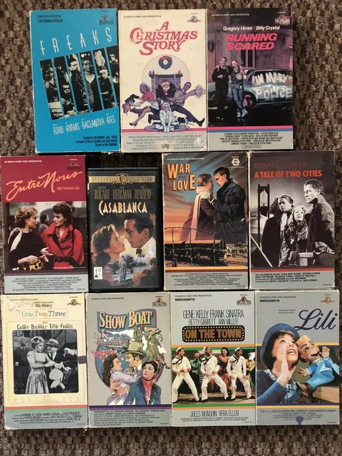 RARE MGM BIG Box Mix (11 Vhs Lot) Christmas Story, Freaks, Running Scared, War £47.20 - PicClick UK