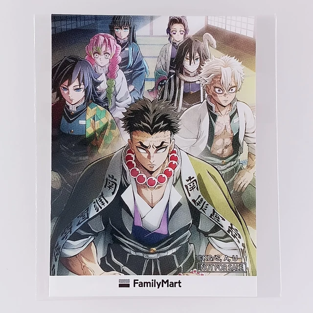 DEMON SLAYER × FamilyMart Historical Key Visual Sticker From Japan $19. ...