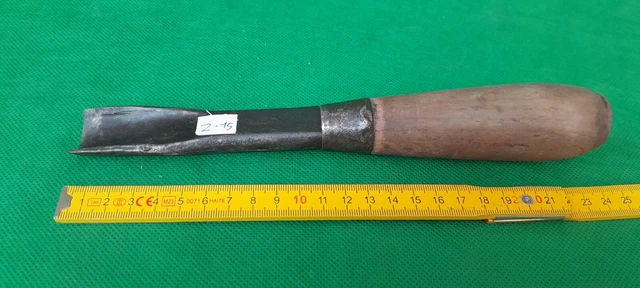 OUTIL ANCIEN - GOUGE DE SCULPTEUR tailleur de pierres EUR 15,00 ...