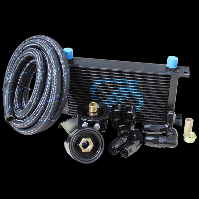 FOR TOYOTA SUPRA 2JZ 19 Row Oil Cooler Relocation Kit, 93/05->02/08 £188.95 - PicClick UK