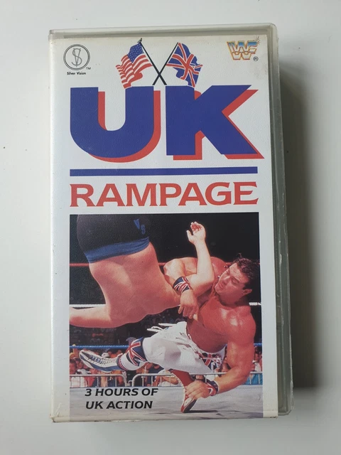 WWF - UK Rampage (VHS, 1991) £7.50 - PicClick UK