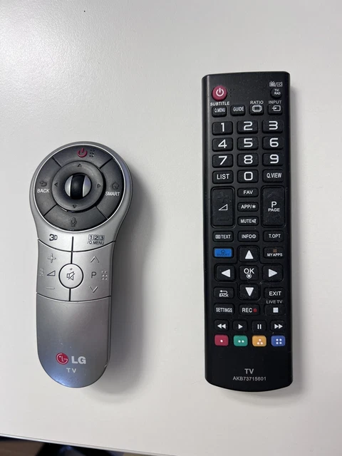 LG ORIGINAL MAGIC remote LG AN-MR400 und universal Fernbedienung ...