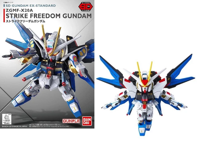 GUNDAM - SD Gundam Ex-Standard Strike Freedom Gundam - Kit Modelo EUR ...