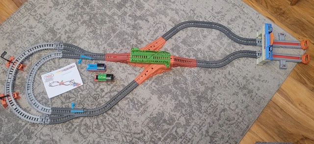 THOMAS & FRIENDS TrackMaster, Thomas & Percy's Railway Race Set £37.12 ...