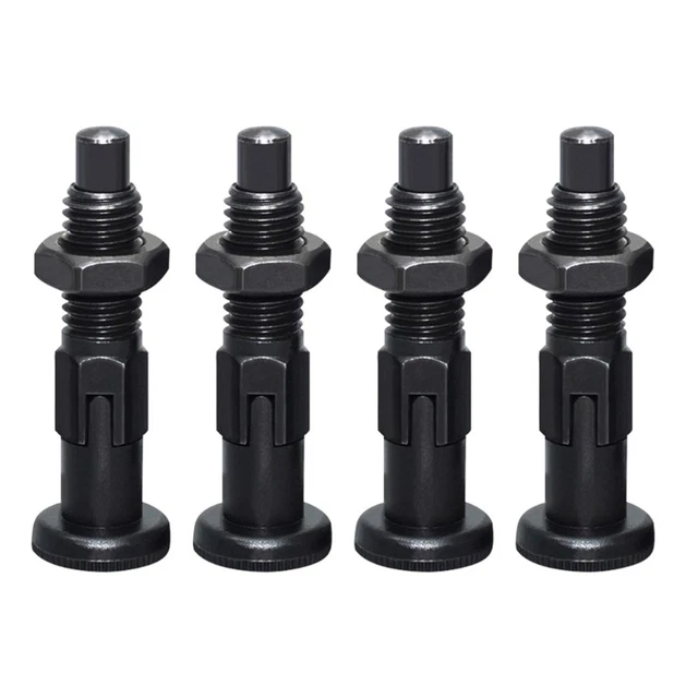 SELF-LOCKING TYPE SPRING Plungers Fine Thread Knob Plunger Indexing ...